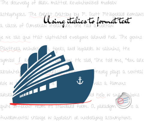 Using Italics for Formatting | Editor's Essentials